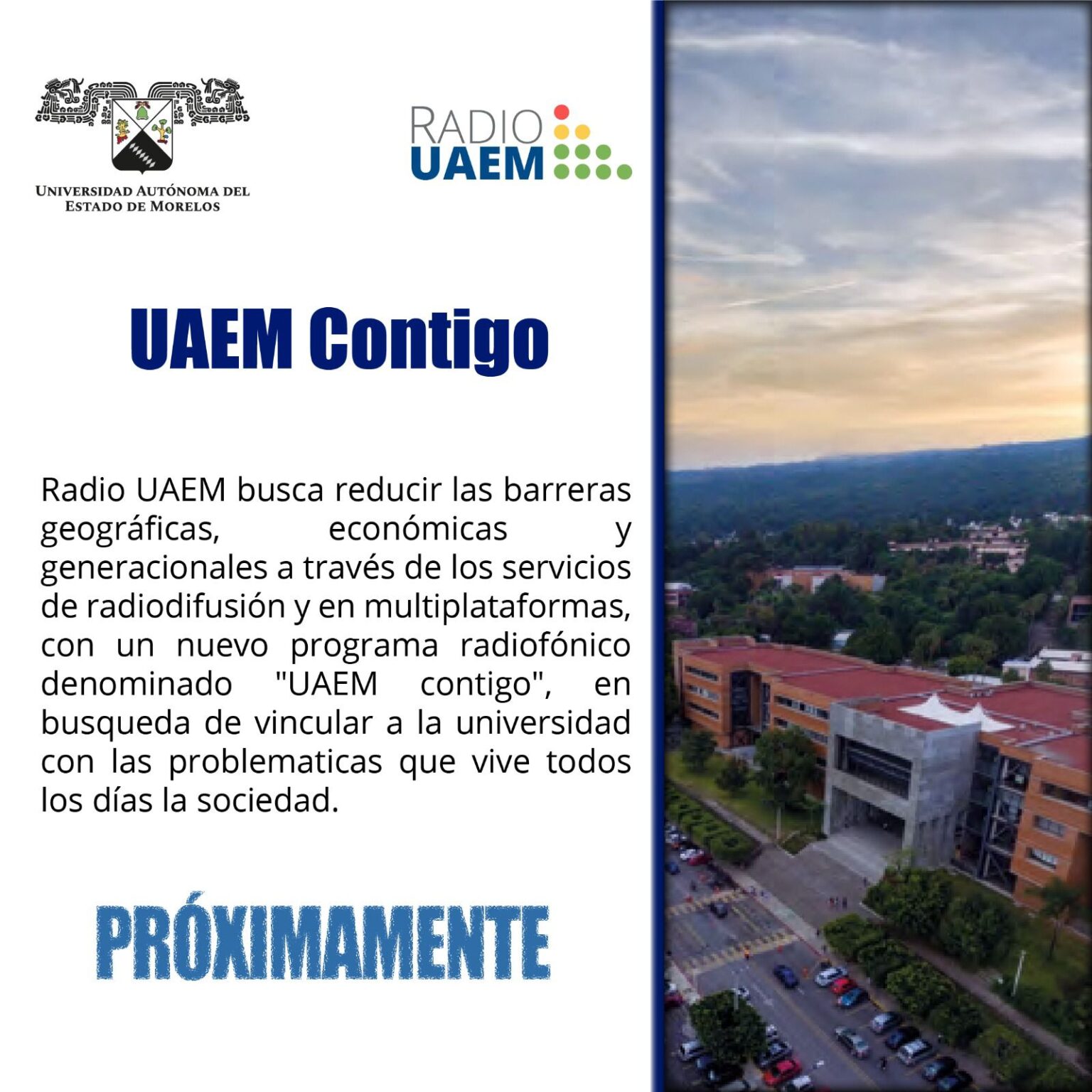UAEM contigo - Radio UAEM | Universidad Autónoma del Estado de Morelos